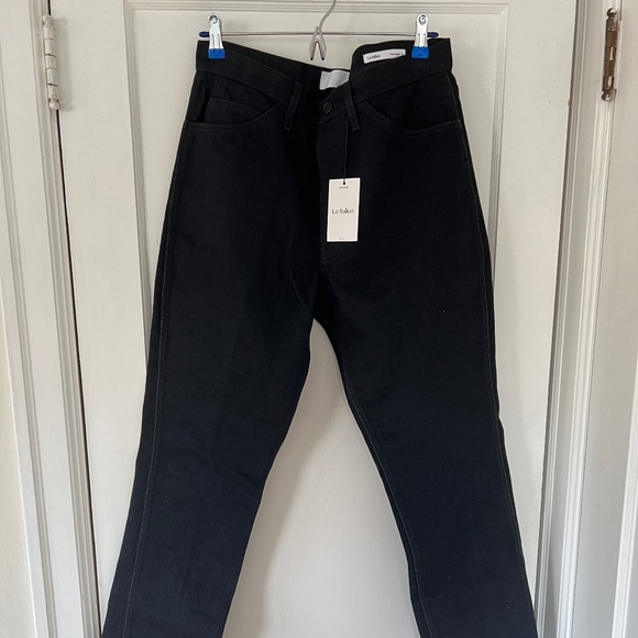 Frame Denim | Jeans | Frame Denim Le Italien True Straight Black | Poshmark